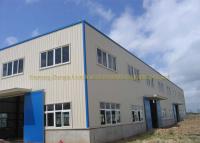 China Shed Warehouse Steel Structure Drawing Q235, Q345 Prefab Warehouse Steel Structure for sale