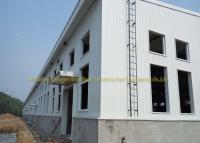 China Wide Span Warehouse Steel Structure Prefabricated Warehouse Buildings In Steel for sale