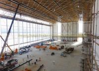 China Q235 Q345 Steel Hangers Construction Uv Resistant Industrial Steel Buildings for sale