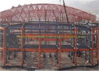 China Customized Light Truss Steel Structure Steel Frame Roof Trusses For Sport Hall for sale