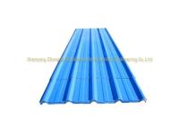 China 0.12mm - 0.8mm Color Coated Corrugated Metal Roofing Sheet Building Material for sale