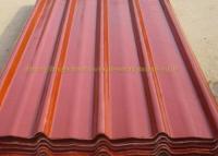 China 0.12mm - 0.8mm Color Coated Corrugated Metal Roofing Sheet Building Material for sale