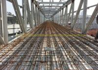China 600mm / 688mm Waterproof Steel Floor Decking Sheet For Steel Structure for sale