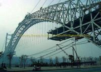 China Customized Single Lane Double Lane Steel Bridge Structure Cold Rolled for sale