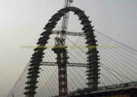 China Heavy Duty Bailey Structural Steel Bridge Strong Quakeproof Steel Arch Bridge for sale