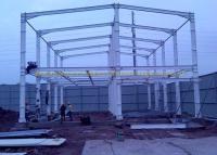 China Fire Proof Two Story Steel Garage Buildings With Provide Design Drawing for sale