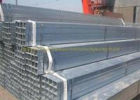 China Q195 Q215 Q235 Square Galvanized Steel Tubing Structure Pipe 0.5mm - 13mm for sale