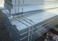 China Cold Rolled Square Galvanized Tubing For Steel Structure Buildings for sale