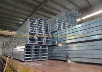 China Zinc Coating Galvanised Square Tube Galvanized Steel C Shape Purlin for sale