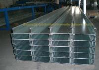 China Q235 White Zinc Coat Galvanized Steel Square Tubing Structure C Channel for sale
