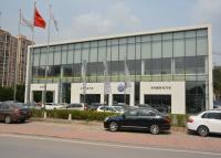 China Steel Construction Building Steel Structure Warehouse Prefab Steel Car Showroom for sale