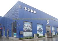 China ASTM BS Steel Frame Structure Car Showroom Steel Structure Workshop for sale