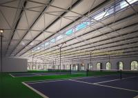 China Light Steel Frame Structure Prefabricated Steel Frame Badminton Hall for sale