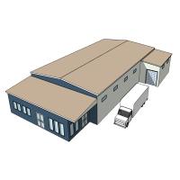 China Warehouse Q345b Prefabricated Steel Buildings Bolt Connection for sale