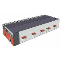 China Store Warehouse ASTM Prefabricated Modular Buildings Commercial Metal for sale