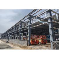 China Bolt Connection Galvanized Prefabricated Steel Structures Warehouse Aws D1.1 Welding for sale