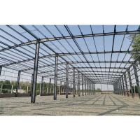 China Bolt Connection Galvanized Prefabricated Steel Structures Warehouse Aws D1.1 Welding for sale