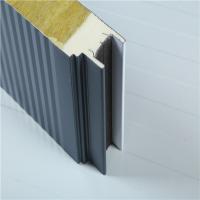 China Anti Corrosion 100mm Metal Sandwich Panels Galvanzied Steel Sheet for sale