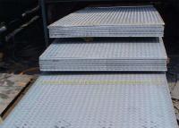 China Carbon Tear Drop Diamond Composite Steel Deck Checker Steel Plate A36 SS400 for sale