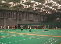 China Prefabricated Modern Badminton Hall Steel Frame Structure Sport Hall for sale