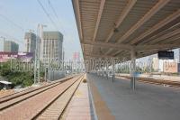 China Long Span Pre Engineered Building Structure Waiting Station Steel Roof Trusses for sale
