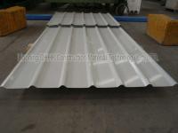 China Corrosion Resistant Prepainted Steel Corrugated Roofing Sheets Long Life Span for sale