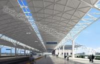 China Enviroment Friendly Pre Engineering Steel Structure Bus Prefab Steel Buildings for sale