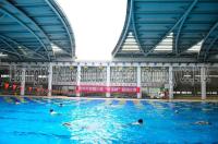 China Energy Savings Prefabricated Steel Structures Swimming Pool Roof Covers for sale