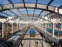China High Reputation Prefabricated Steel Structures Metal Shed for Waiting Room for sale