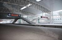 China Prefabricated Railway Station Steel Frame Structure With Space Frame Roof for sale
