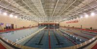 China Low Carbon Prefabricated Steel Structures Steel Bolt Ball Structure Frame Swimming Pool for sale