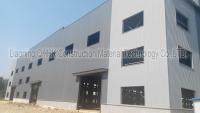 China Large Span Structural Steel Prefabricated Warehouse Buildings In Steel for sale