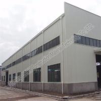 China Large Span Structural Steel Prefabricated Warehouse Buildings In Steel for sale