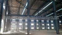 China Large Span Structural Steel Prefabricated Warehouse Buildings In Steel for sale