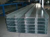 China Anti Corrosion Galvanized Steel Square Tubing Z Channel 50mm To 80mm Width for sale