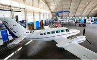 China Stacbed Steel Airplane Hangars Floding Hangar Door For Aircraft Hangar for sale