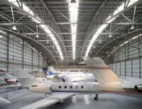 China Stacbed Steel Airplane Hangars Floding Hangar Door For Aircraft Hangar for sale