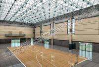 China High Strength Lightweight Structural Steel Roof Trusses For Sport Hall for sale