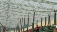 China Corrosion Resistant Lightweight Steel Truss Structure For Prefab House for sale