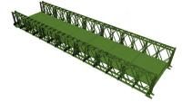 China Durable Industrial Prefab Steel Bridge Construction Galvanized Modular Steel Structure for sale