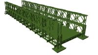 China Professional Prefabricated Vehicle Bridges High Strength Steel Mateials for sale