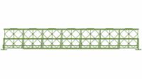 China Ot Dip Galvanized Green Temporary Bailey Bridge Q345B-Q460 Grade Steel for sale