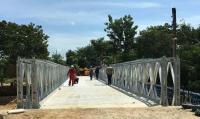 China High Reliable Temporary Steel Pedestrian Q345B Prefabricated Steel Material for sale
