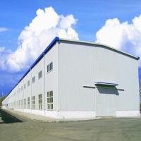 China ISO Standard Workshop Steel Structure Sliding Window Sound Insulated for sale