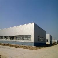 China Clear Span Buildings Pricing Peb Industrial Shed Steel Portal Frame Workshop for sale