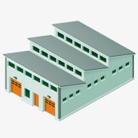China Industrial Prefab Roof Light Workshop Steel Structure Din Standard for sale