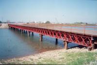 China Q345B - Q460C Grade Steel Bailey Bridge Fabrication for sale