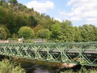 China Q345B - Q460C Grade Steel Bailey Bridge Fabrication for sale
