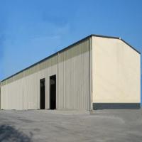 China Stable Prefabricated Warehouse Buildings Prefab Steel Building With Q345 Q235 for sale