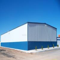 China Stable Prefabricated Warehouse Buildings Prefab Steel Building With Q345 Q235 for sale